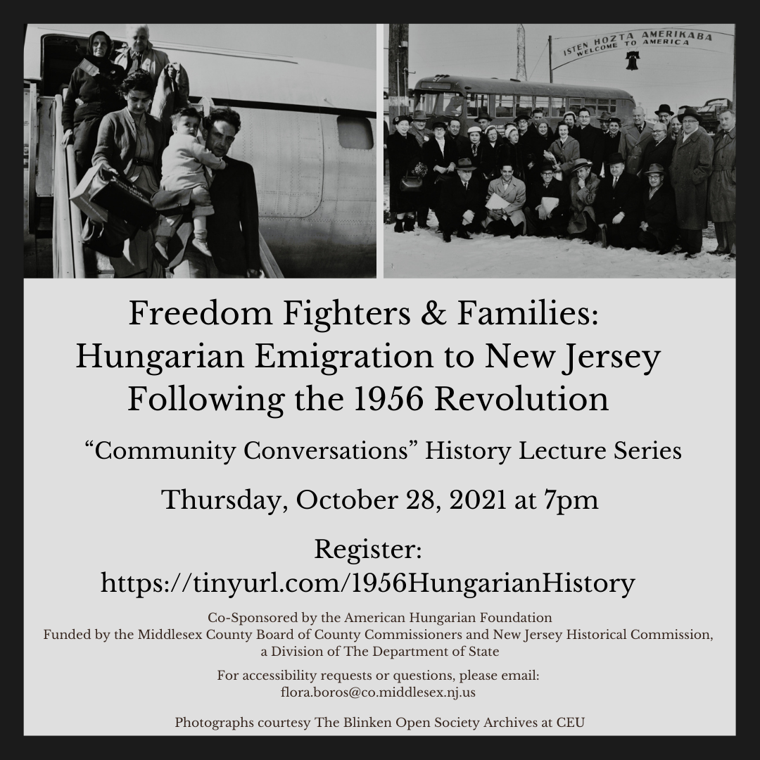 Freedom Fighters & Families: Hungarian Emigration to New Jersey ...